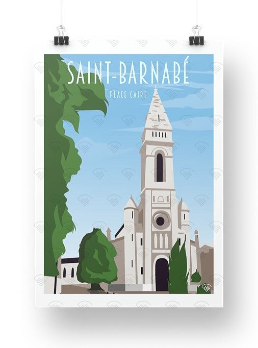 Affiche Marseille - Saint-Barnabé – Maison Landolfi PRO